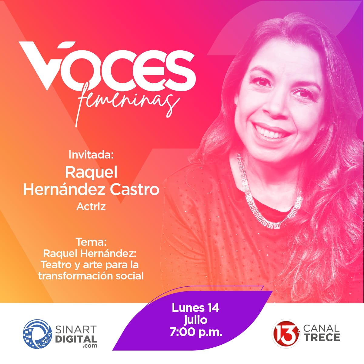 Raquel Hernández Castro, Actriz